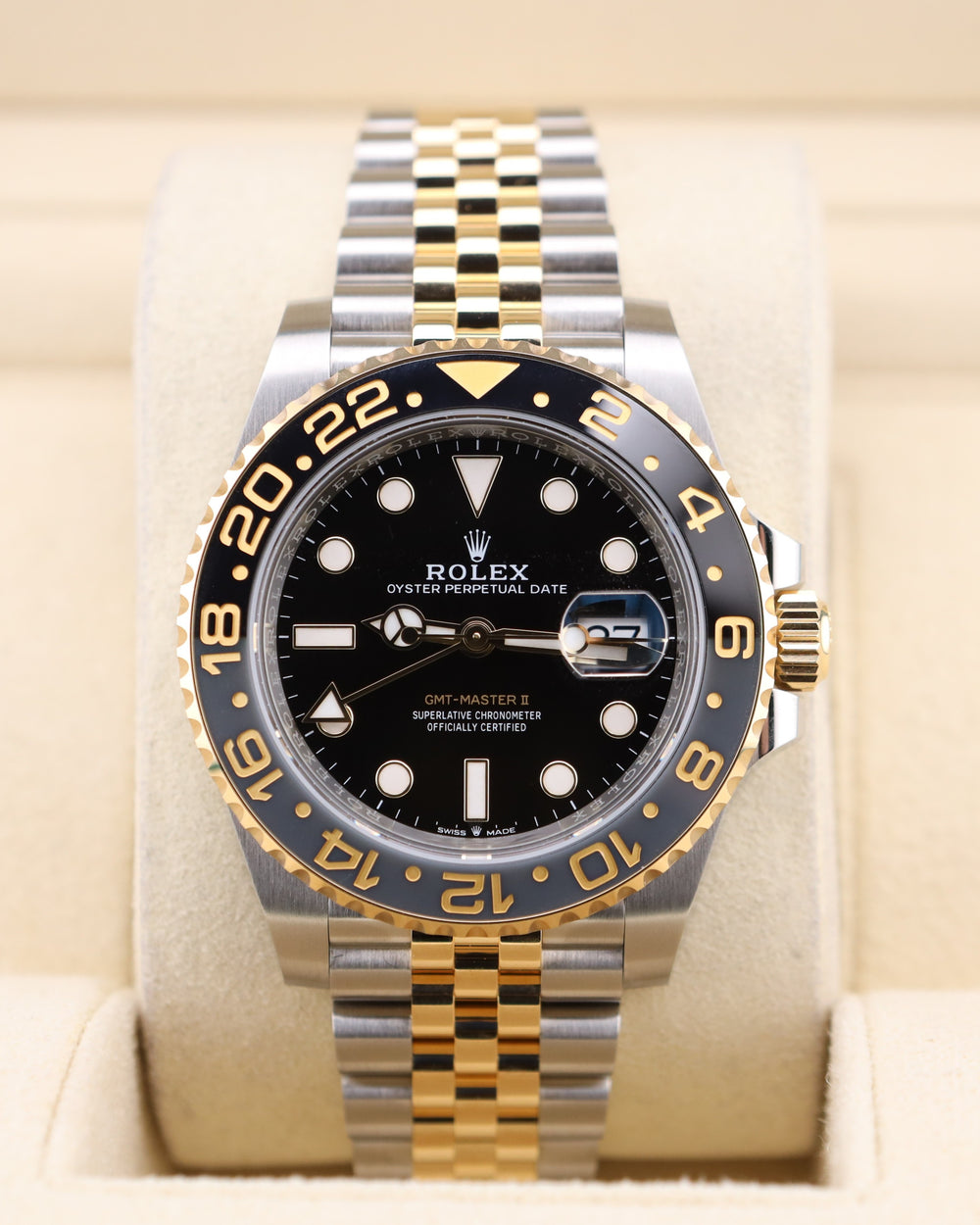 Rolex GMT-Master II Zombie/Bumblebee Two Tone Jubilee 126713GRNR – MVP ...